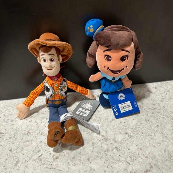 Disney | Toys | Disney Pixtar Toy Story 4 Plush Woodygiggle Mc Dimples ...